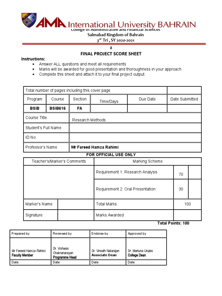 BSIB 616 Research Methods - Final Project A | PDF | Retail | Data