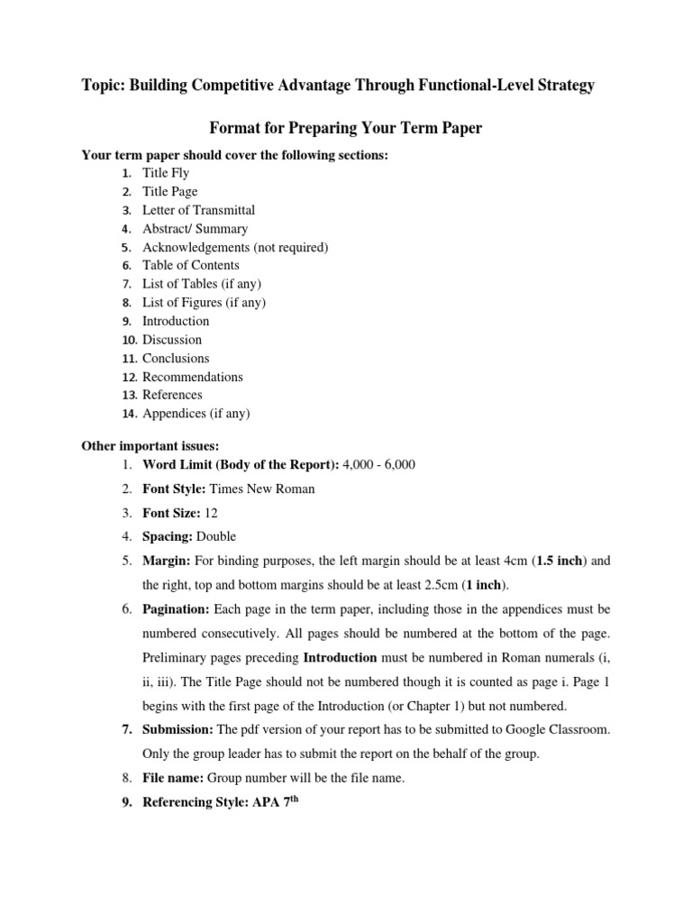 Term Paper BRACU Fall 2022 | PDF