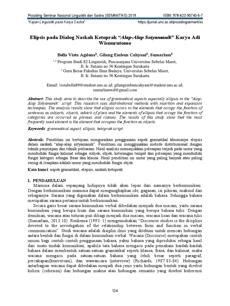 Contoh Kenalan Remaja | PDF