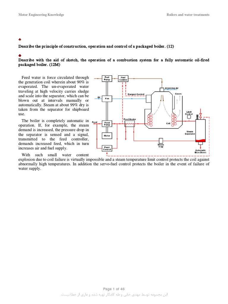 Boiler Question & Answer For COC Exam | PDF | Boiler | Corrosion