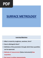 Surface Finish Notes | PDF | Surface Roughness | Applied And ...
