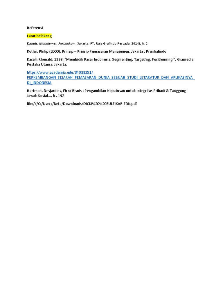 Referensi | PDF