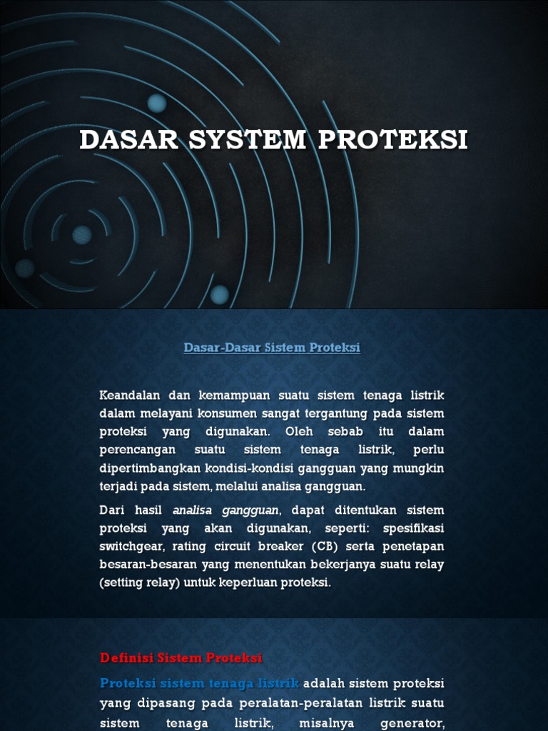 Dasar Sistem Proteksi | PDF