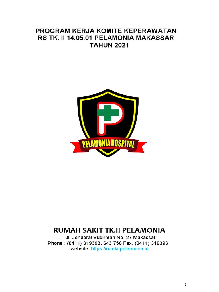 Program Kerja Komkep - Rs TK - II Pelamonia - by Dandi | PDF