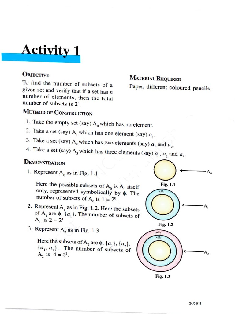 Maths Lab Activities | PDF