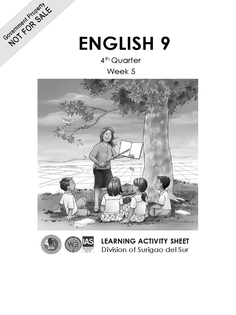 English9 q4 w5 v4 | PDF | Risk | Learning
