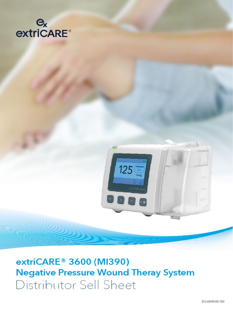 Alleva Medical extriCARE 3600 Sell Sheet DSS-MI390-001-003 | PDF