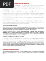 División Regional de América | PDF | Américas | Continente
