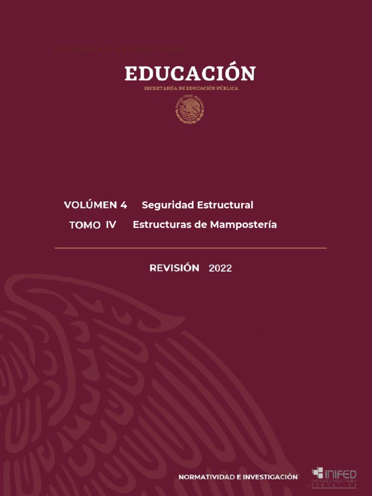 VOLUMEN 4 TOMO IV Estructuras de Mamposteria | PDF