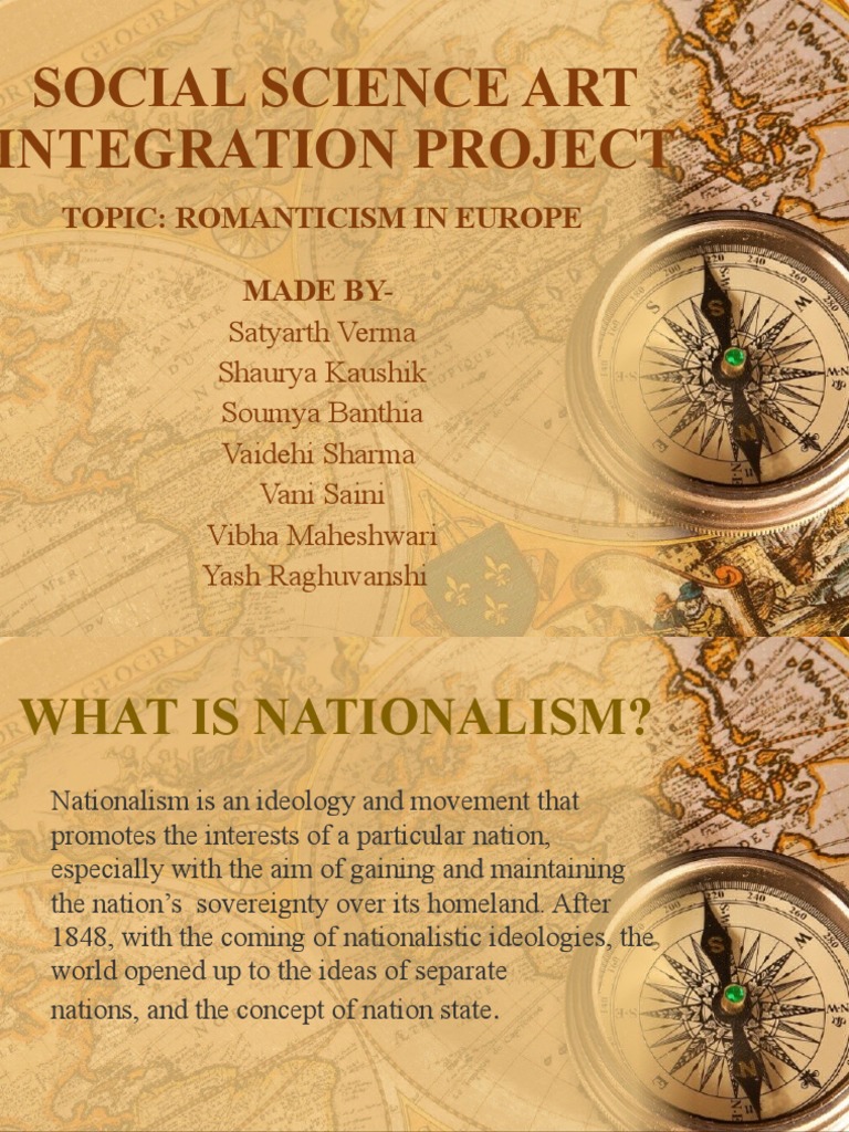 SSC Art Integration Project | PDF | Romanticism | Nationalism