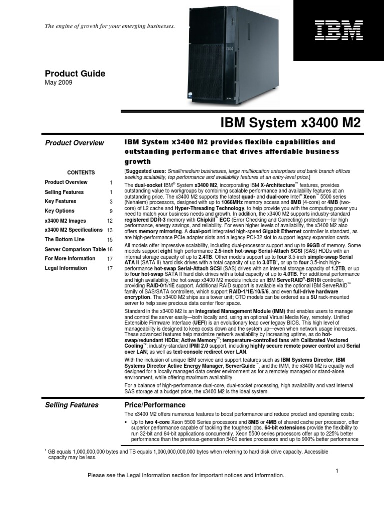 Systems CN X Hardware Tower x3400m2 Xs003067usen | PDF | Hard Disk ...