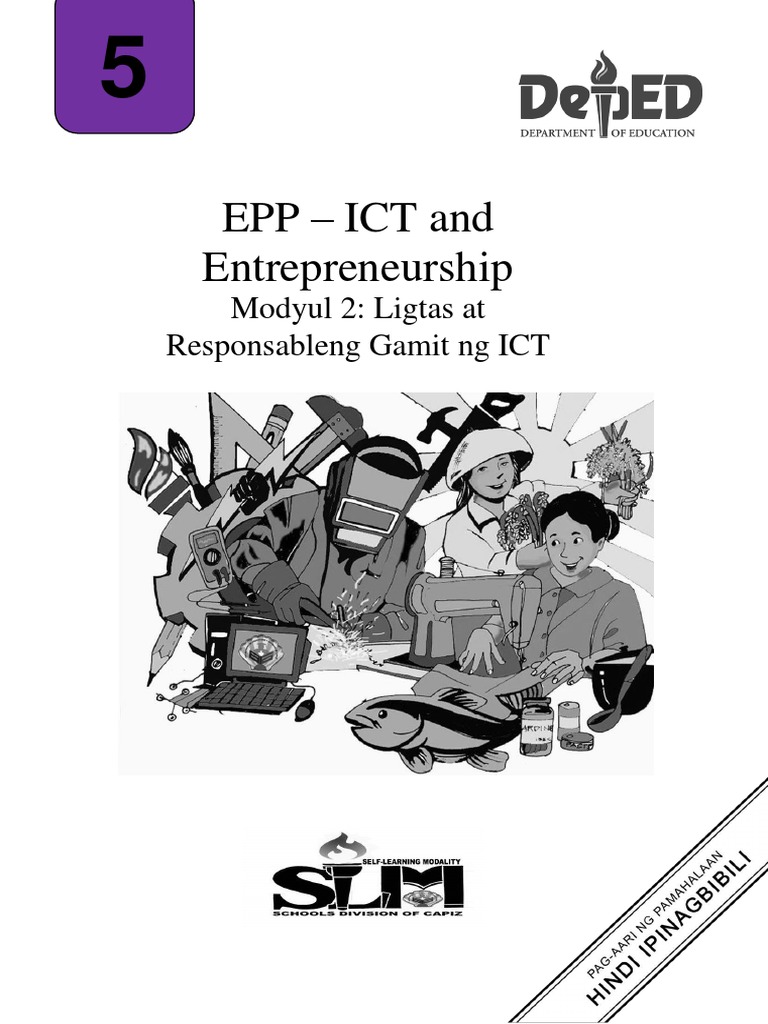 SLM EPP ICT5 Modyul 2 Makabuluhang Gamit NG ICT FINAL Edited by PAUL | PDF