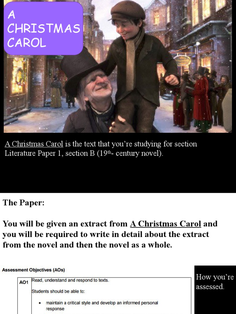 A Christmas Carol | PDF | Ebenezer Scrooge | A Christmas Carol