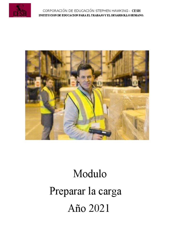 Modulo. Preparación de La Carga | PDF | Maestros | Salón de clases