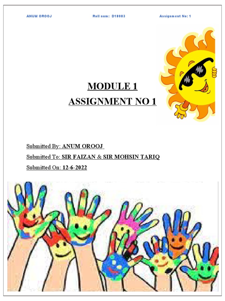 Assignment 1 Pdf