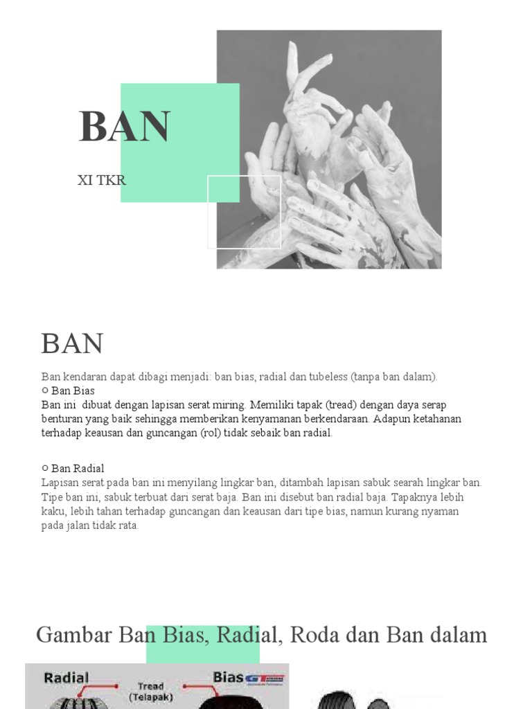 Jenis-Jenis Ban Kendaraan dan Karakteristiknya | PDF