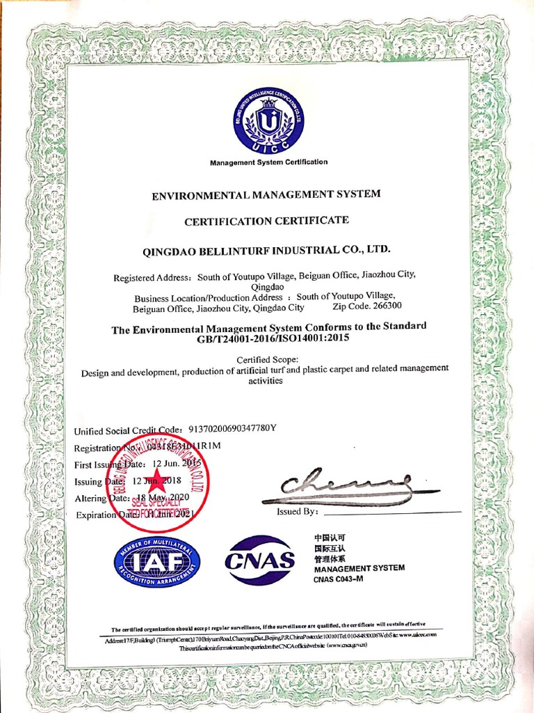 Iso 14001 - 2021 | PDF