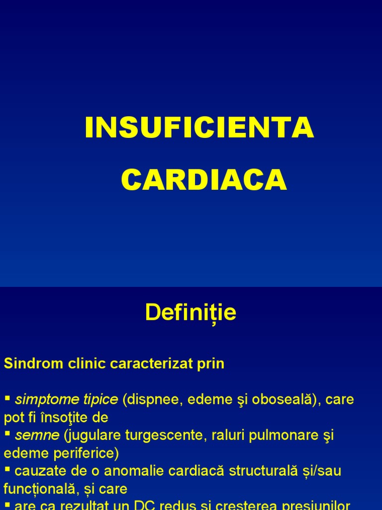 Insuficienta Cardiaca 2021bun | PDF