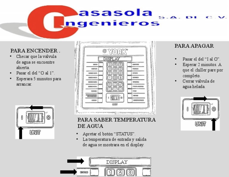 Manual Encendido y Apagado York | PDF