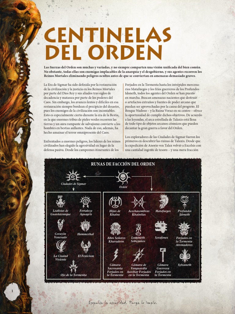 Centinelas del Orden en los Reinos Mortales | PDF