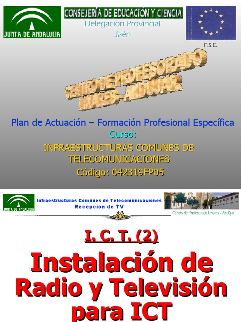 Ict02 - Instalación de Radio y TV para Ict | PDF
