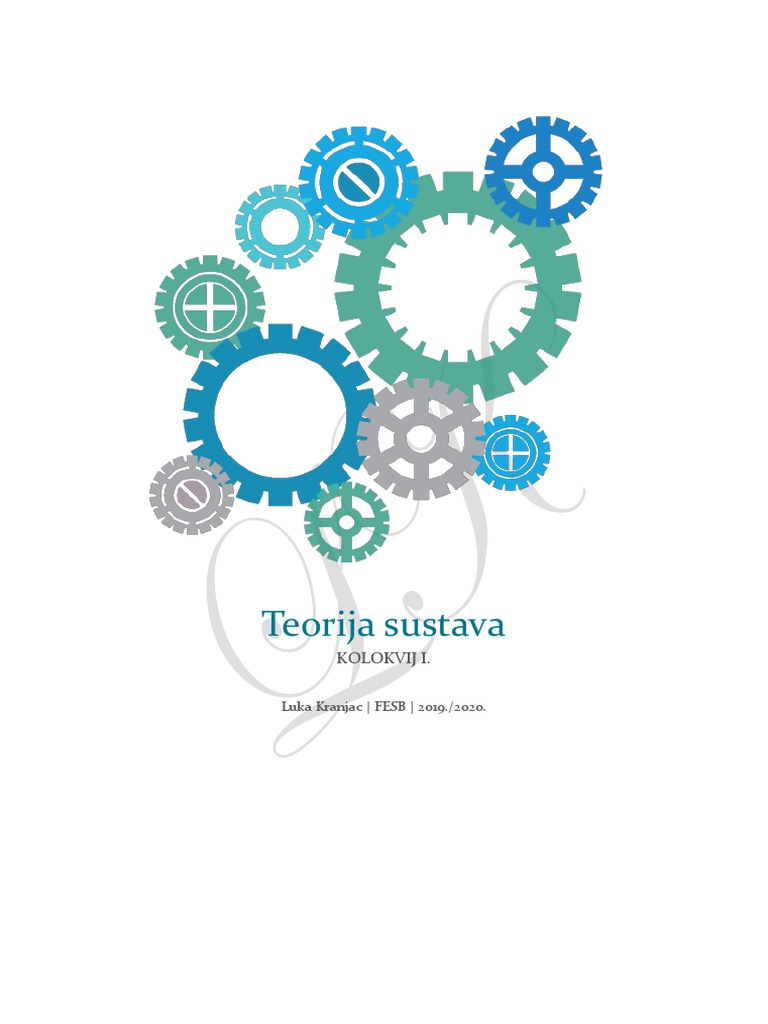Teorija Sustava I.kol LK | PDF
