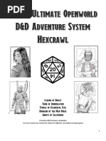 Hex Crawl Worksheet Template | PDF | Dungeons & Dragons | Leisure