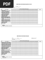 Form Monitoring Kebersihan Toilet | PDF