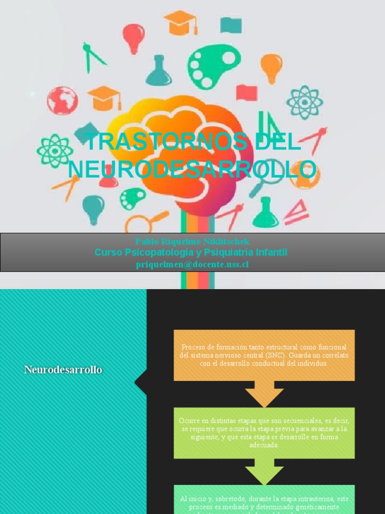 Trastornos Neurodesarrollo I | PDF | Discapacidad intelectual | Aprendizaje