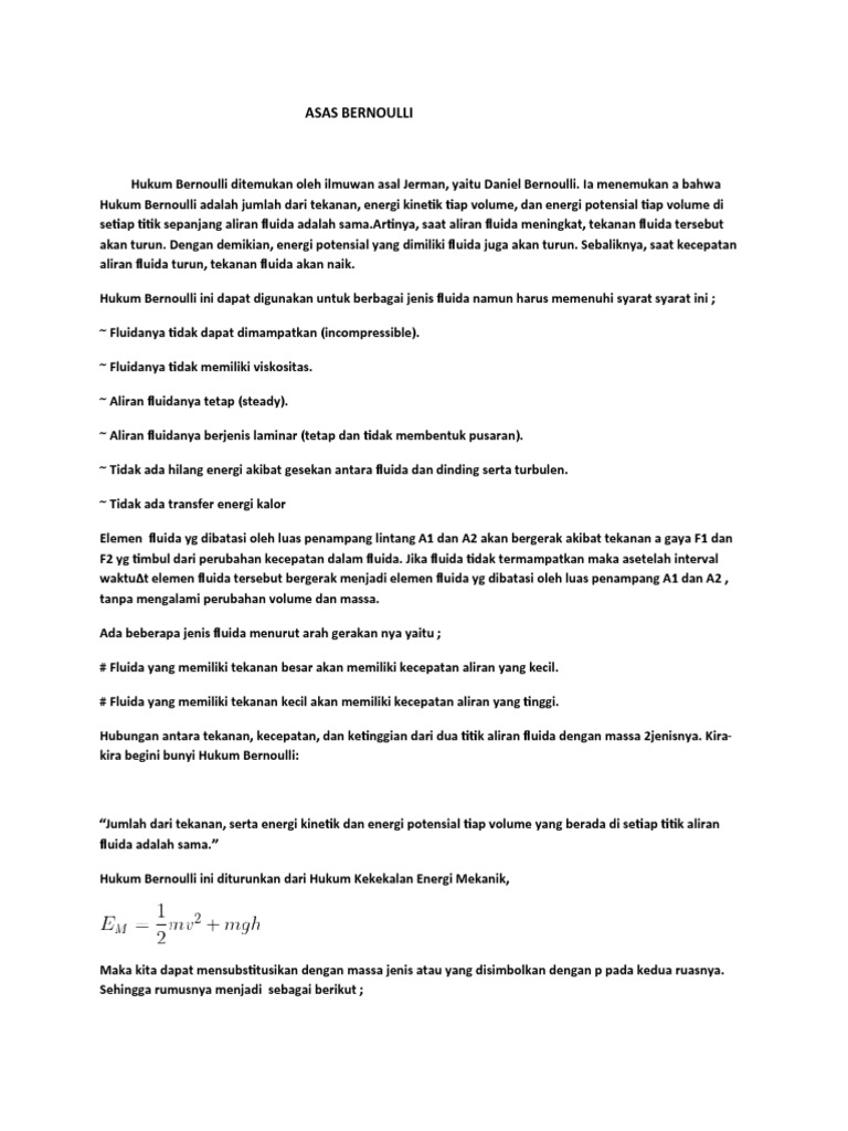 ASAS BERNOULLI-WPS Office | PDF | Sains & Matematika