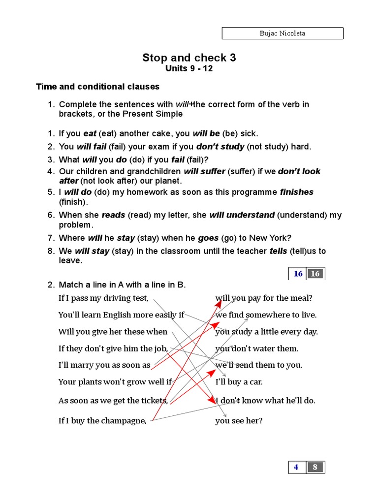 Stop and Check 3 NB | PDF | Volkswagen | Verb