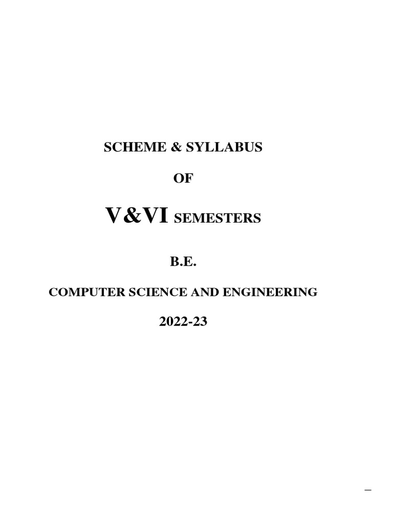 CSE 175 Credits Syllabus V & VI | PDF | Relational Database | Databases