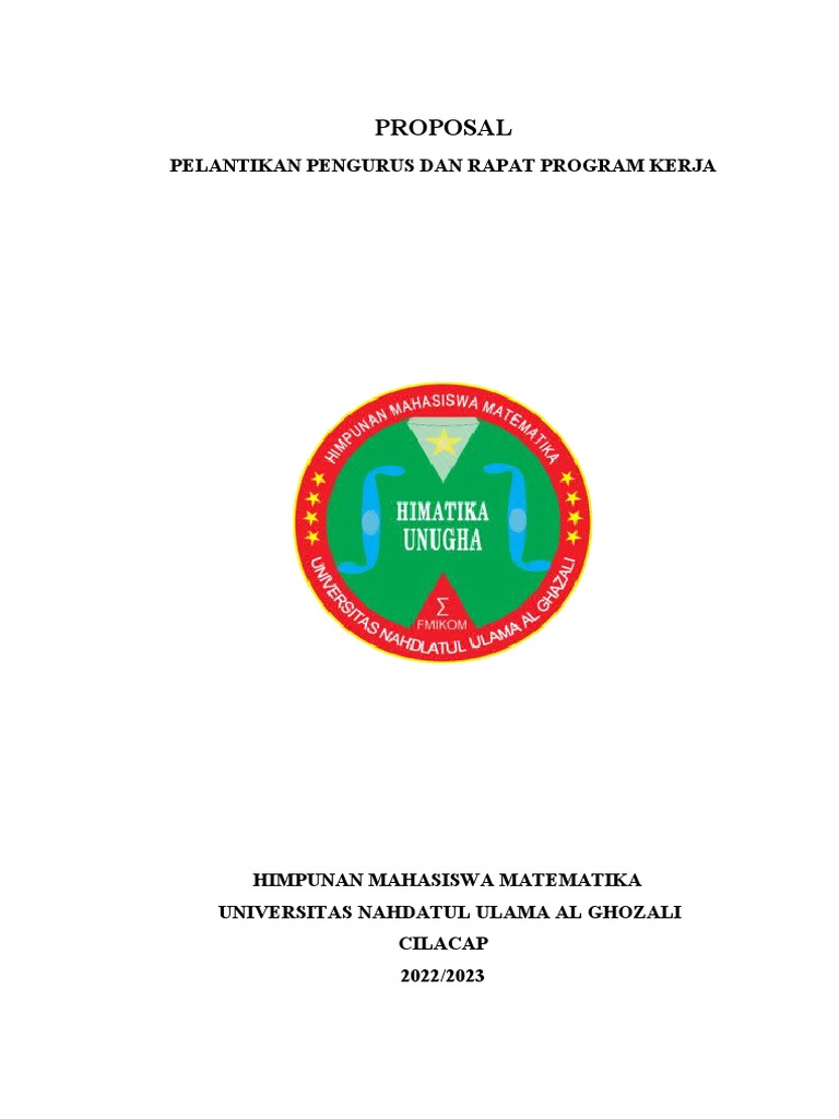 Proposal - Pelantikan Dan Raker Himatika | PDF Proposal - Pelantikan Dan Raker Himatika | PDF