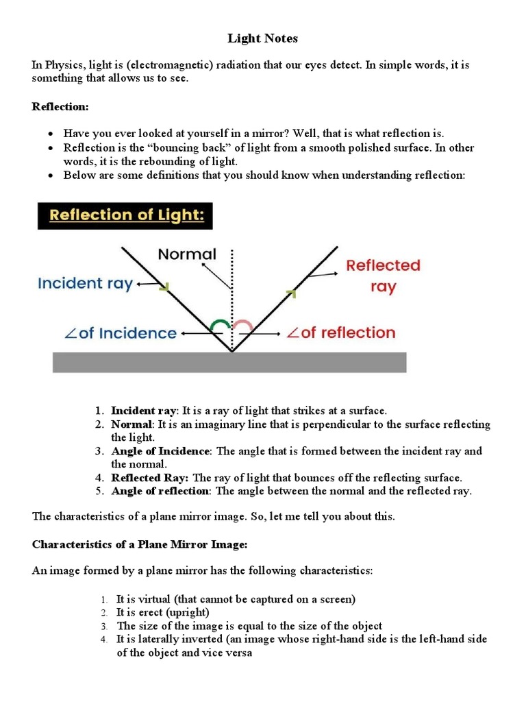 Light Notes | PDF