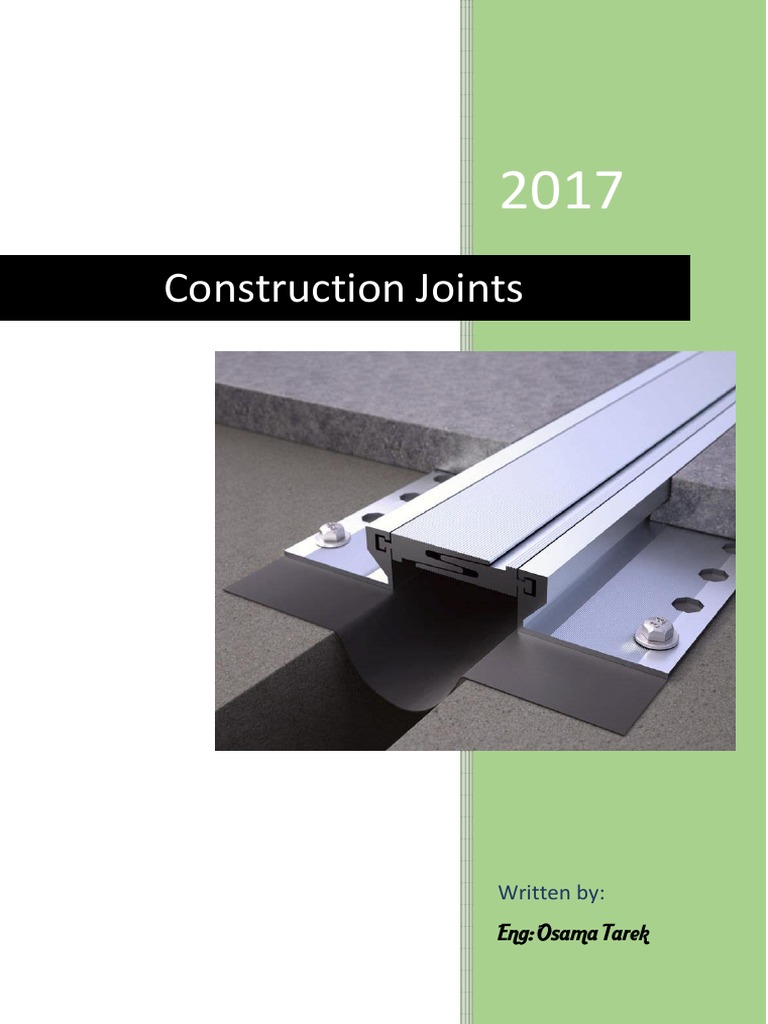 Construction Joints | PDF