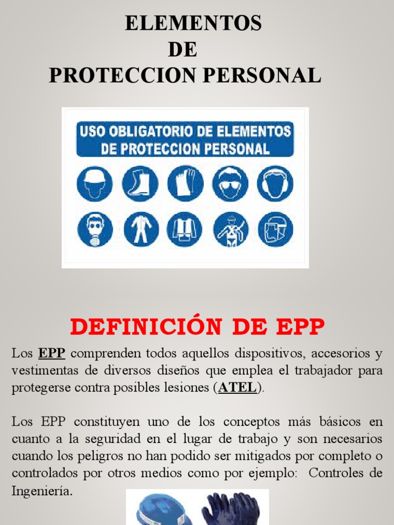 Presentación EPP | PDF | Casco