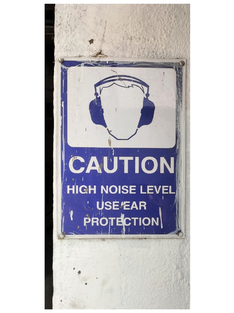 Ear Protection PPE Signage Boards | PDF