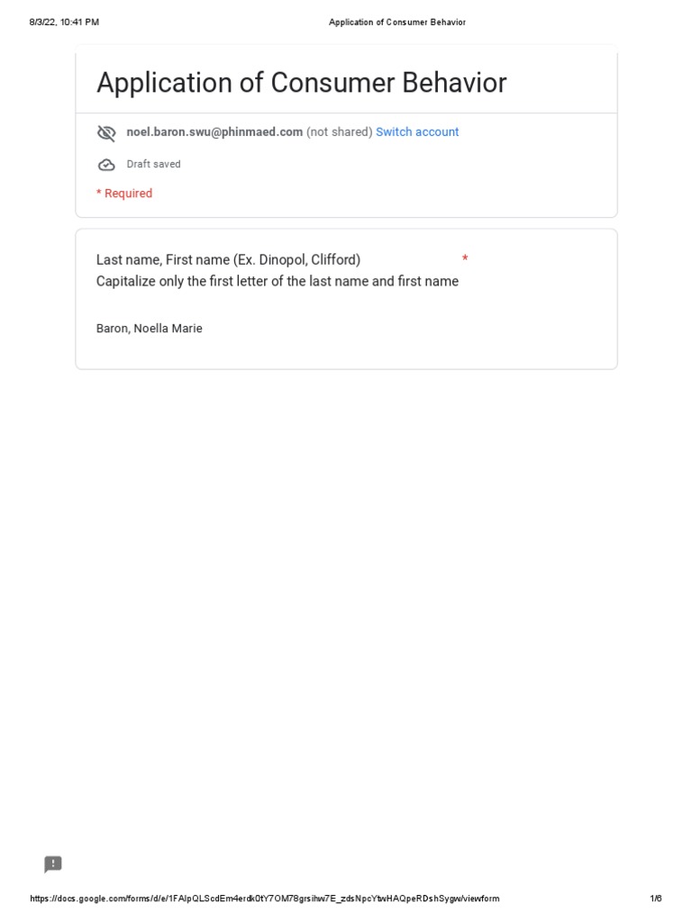 Application of Consumer Behavior | PDF | Supply And Demand | Supply ...