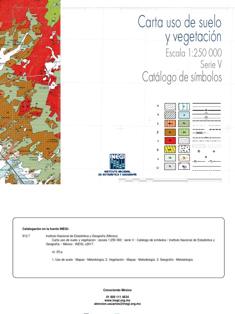 Simbolos Uso Suelo Vegetacion | PDF