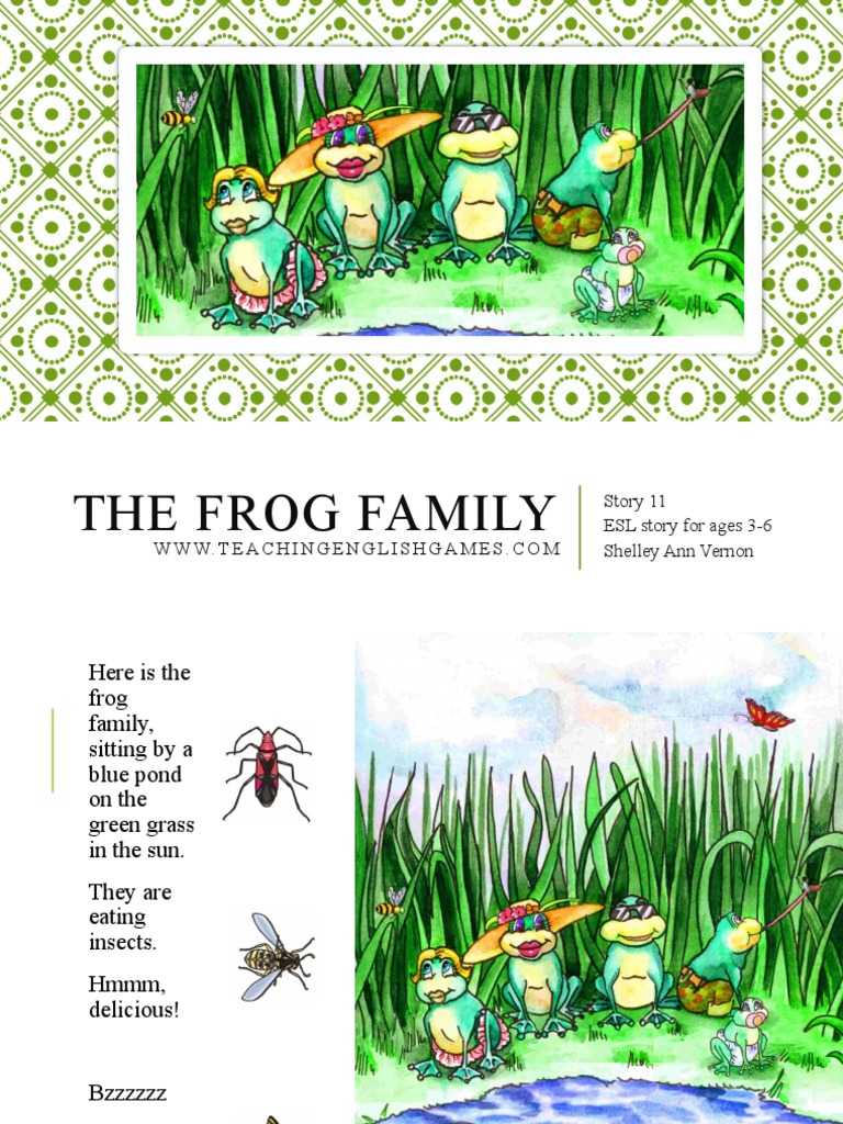 Story11 Frogs PowerPoint | PDF | Frog | Amphibian