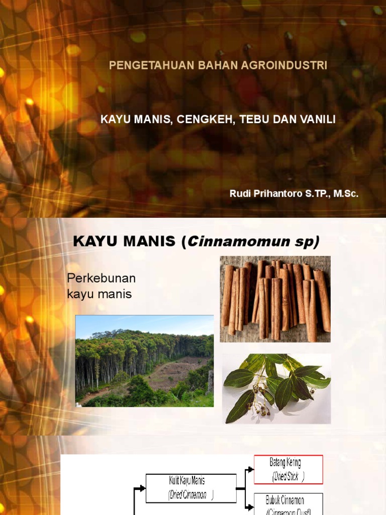 Kul 2. Kayu Manis Cengkeh Tebu Vanili | PDF Kul 2. Kayu Manis Cengkeh Tebu Vanili | PDF