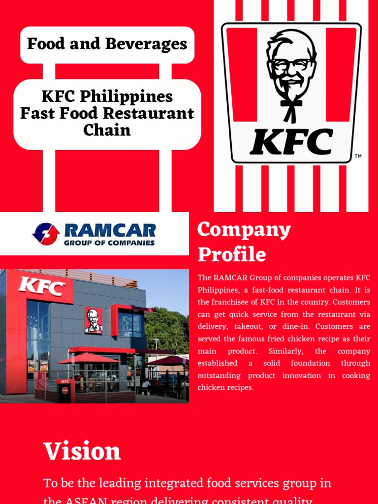 Food and Beverages KFC Fast Food Restaurant Chain | PDF | Logos
