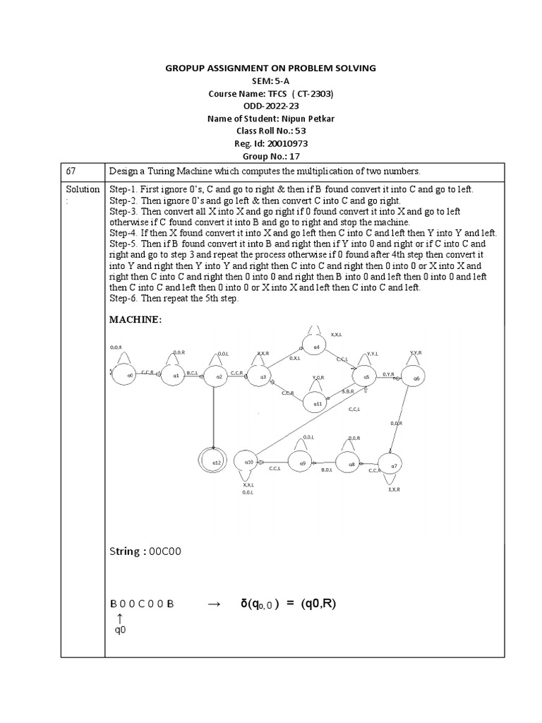 Tfcs Que 67 Final | PDF | Computer Science | Theoretical Computer Science