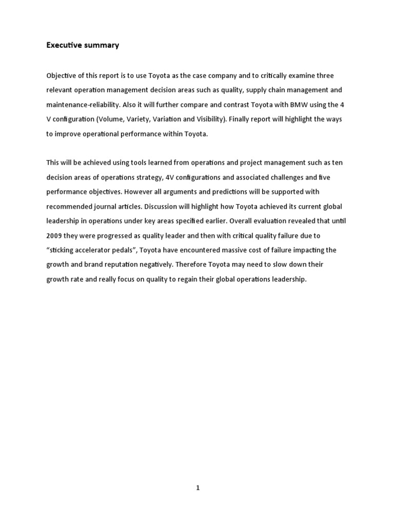 1 - Assignment Sample | PDF | Lean Manufacturing | Supply Chain