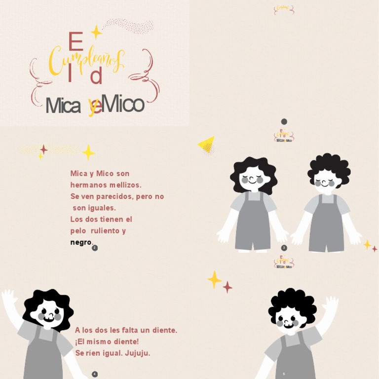 Cuento Mico y Mica | PDF