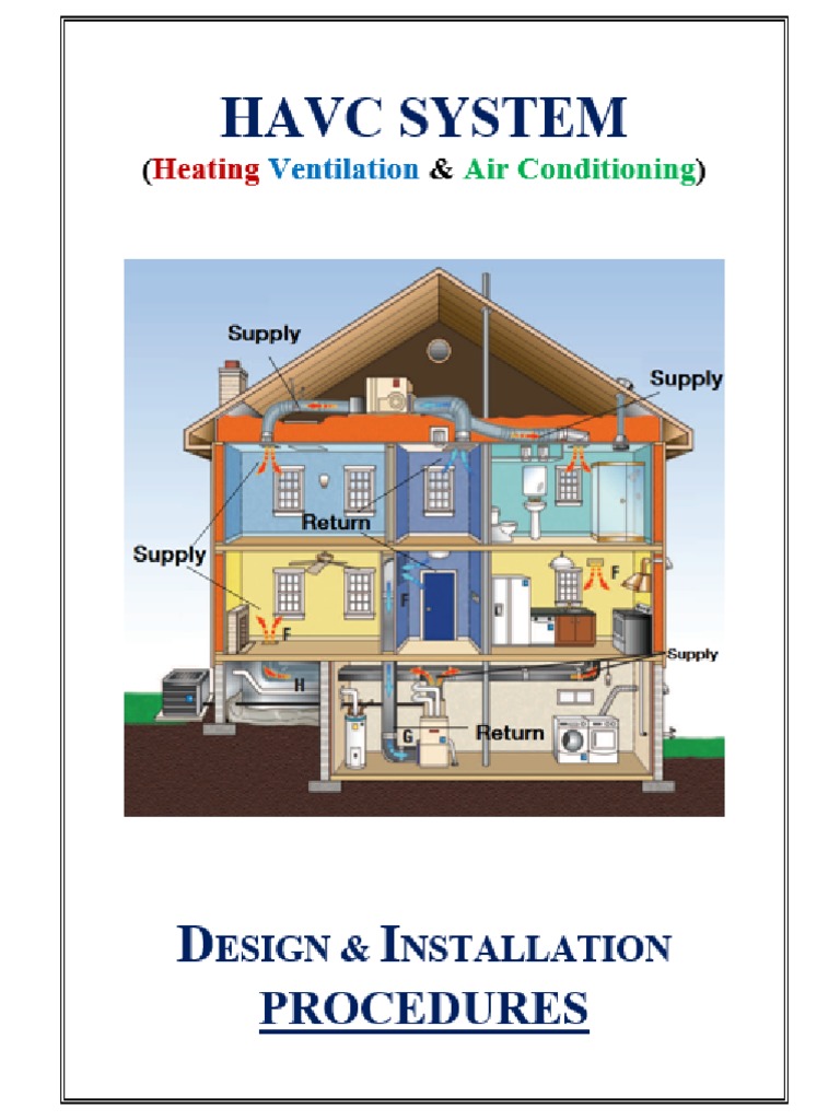 HVAC System Design Installation Procedures | PDF