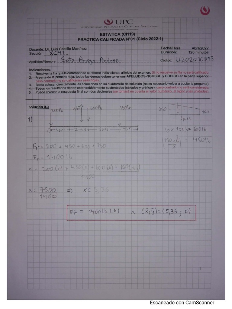 PC1 - Construcción | PDF