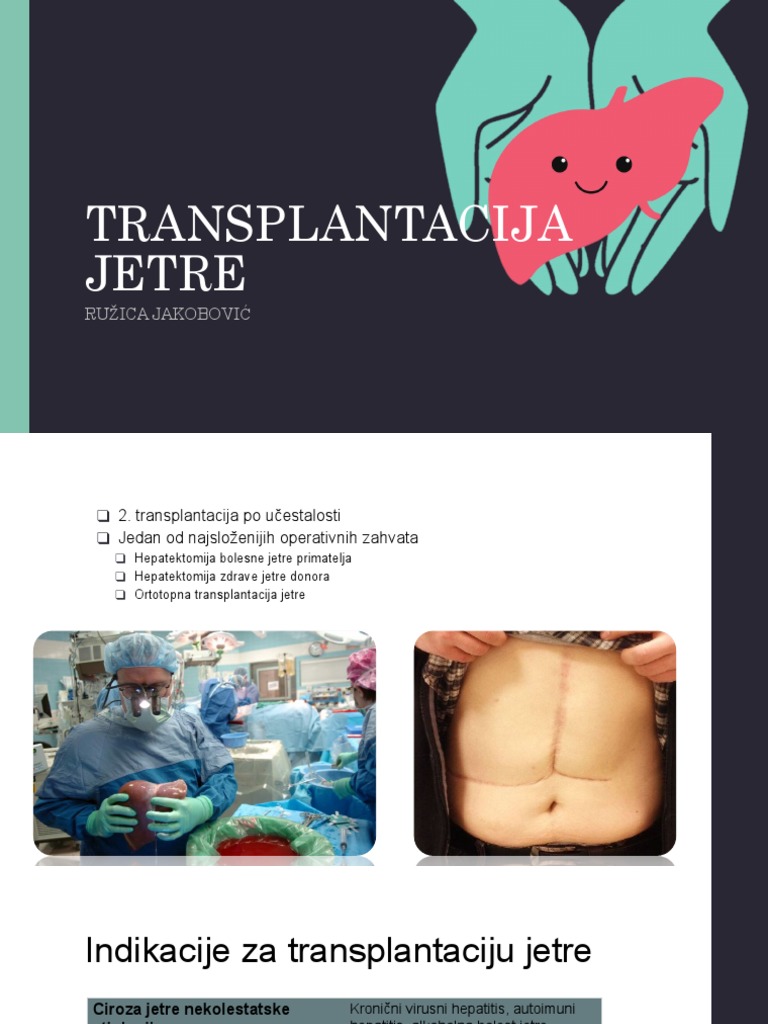 Transplantacija Jetre | PDF