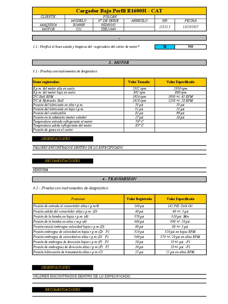 At2 R1600H | PDF | Presión | Ingeniería mecánica