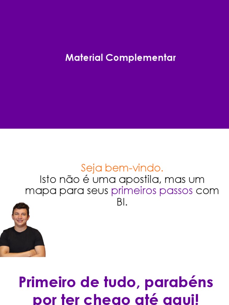 Material Complementar - Curso Basico de Dashboards | PDF | Microsoft Excel | Microsoft